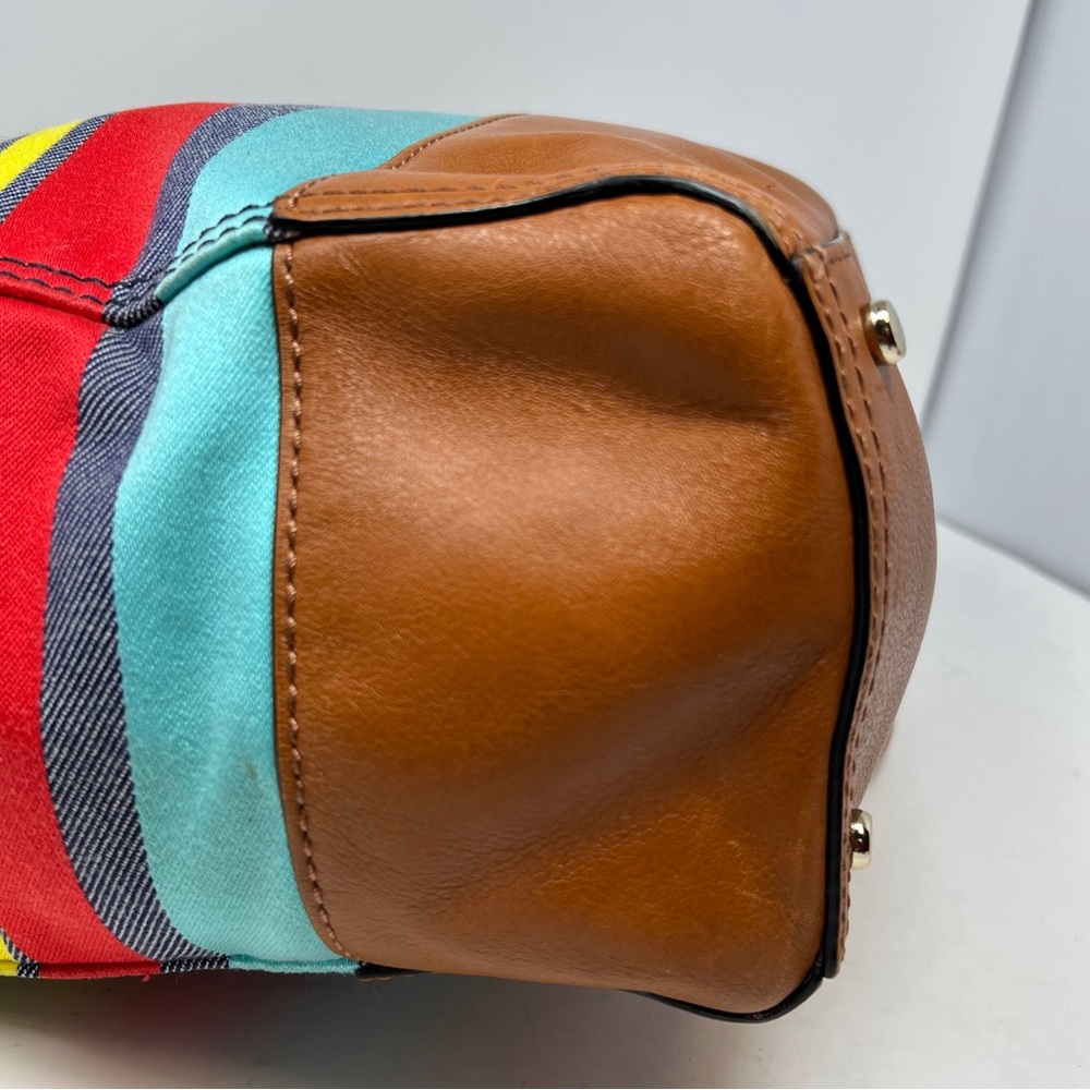 Kate Spade Multi-Colored Linda Key-West Tote Bag. - Gem